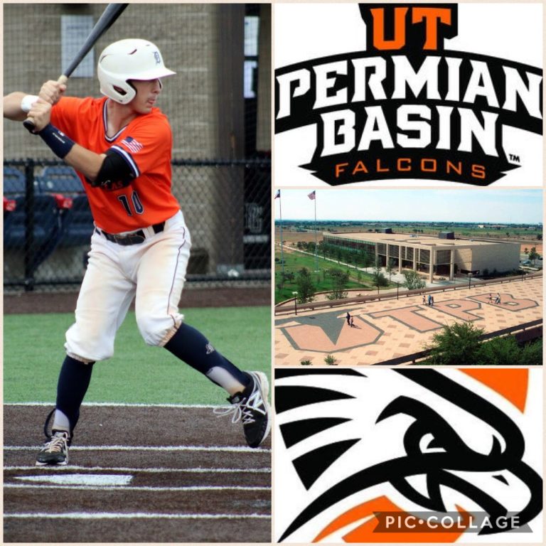 CJ Flores Signs with UT Permian Basin - Dallas Tigers Baseball Club